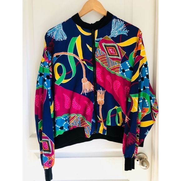 Jackets & Coats | 8s Vibes Supercolorful Bomberjacket | Poshmark